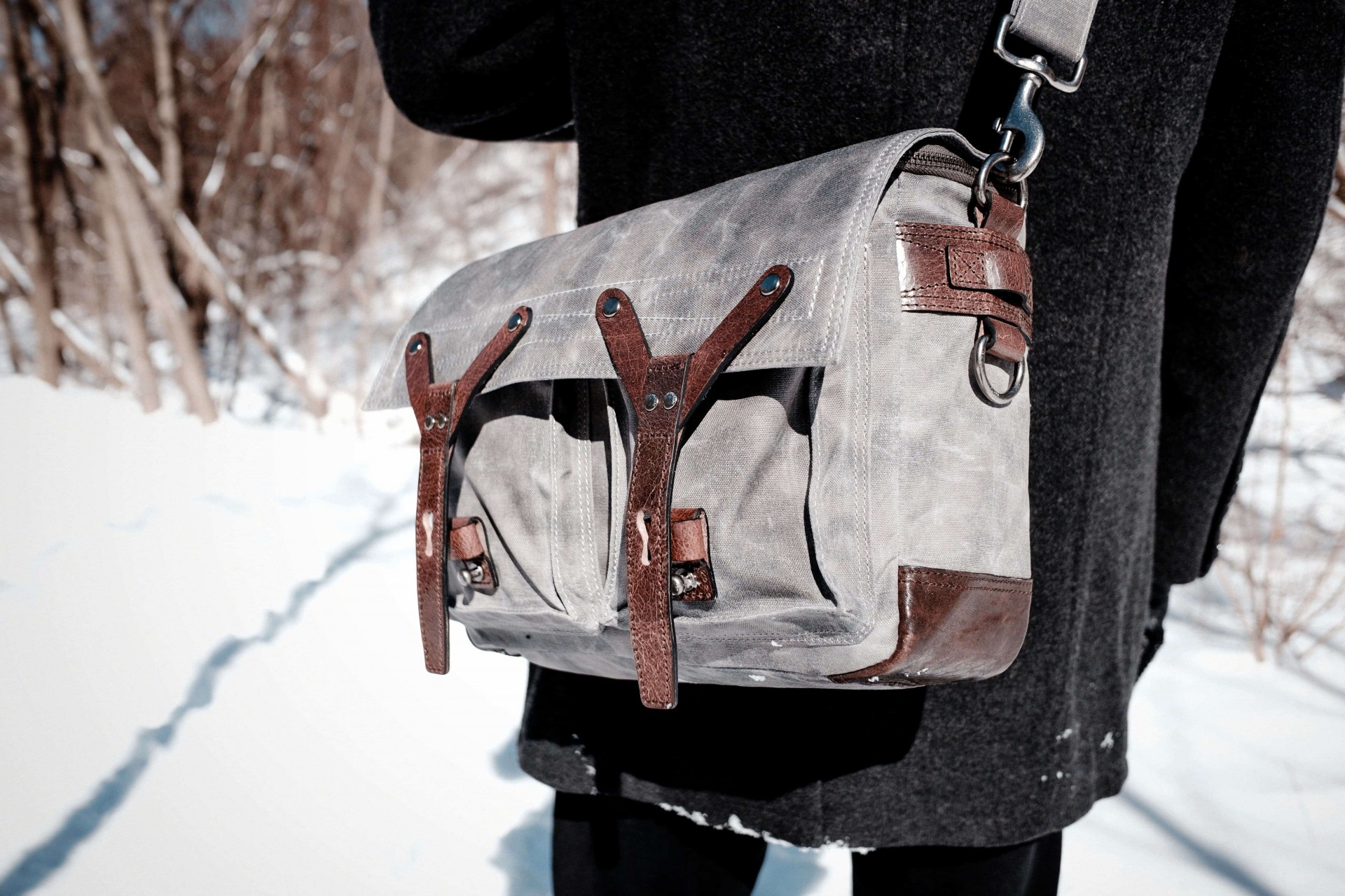 Colonel Littleton Grip No. 1 Leather Travel Bag — Tools and Toys